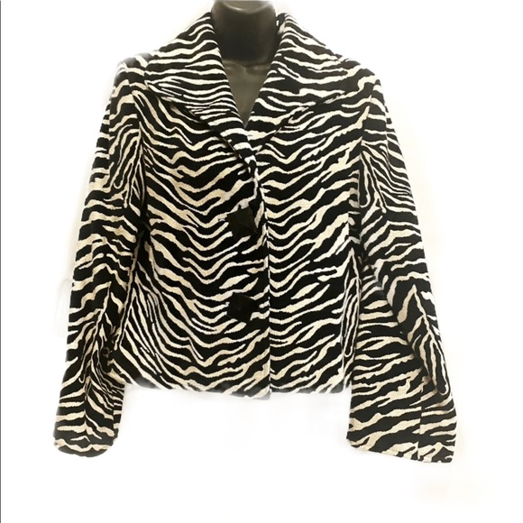 Painted Pony | Jackets & Coats | Painted Pony S Zebra Pattern Jacket ...
